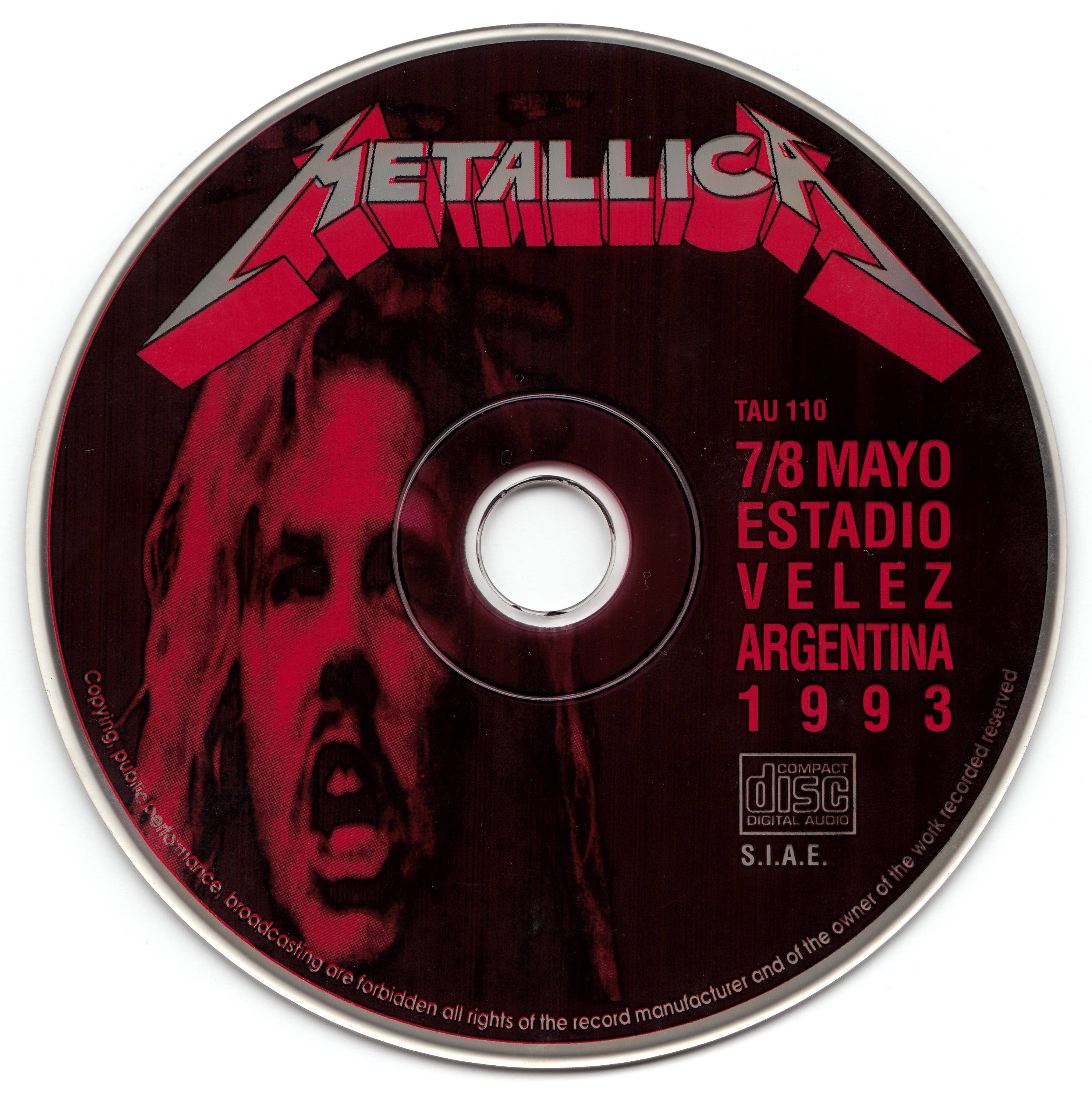 Metallica Argentina Grita [cd1 it] | CD Covers | Cover Century | Over 1 ...